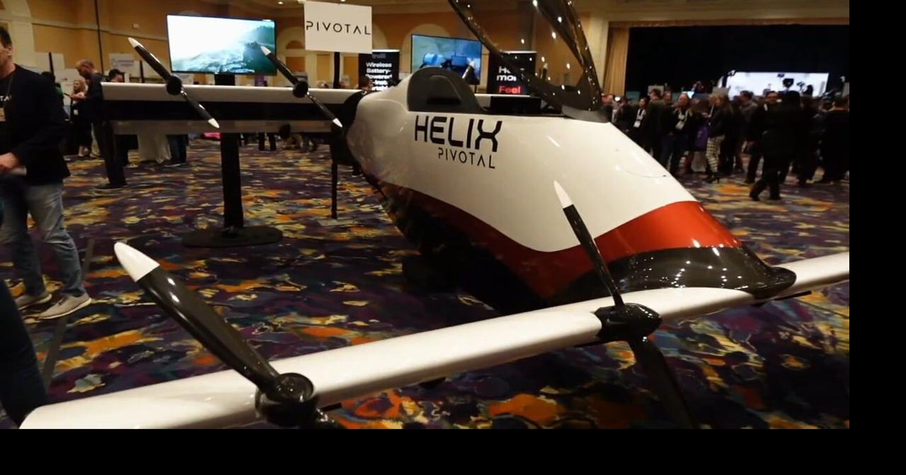 What the Tech? CES Day 2: A 'flying car' called the Helix Pivotal ...