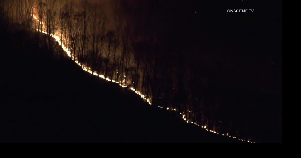 Crews battle brush fire on Neversink Mountain in Reading overnight and ...