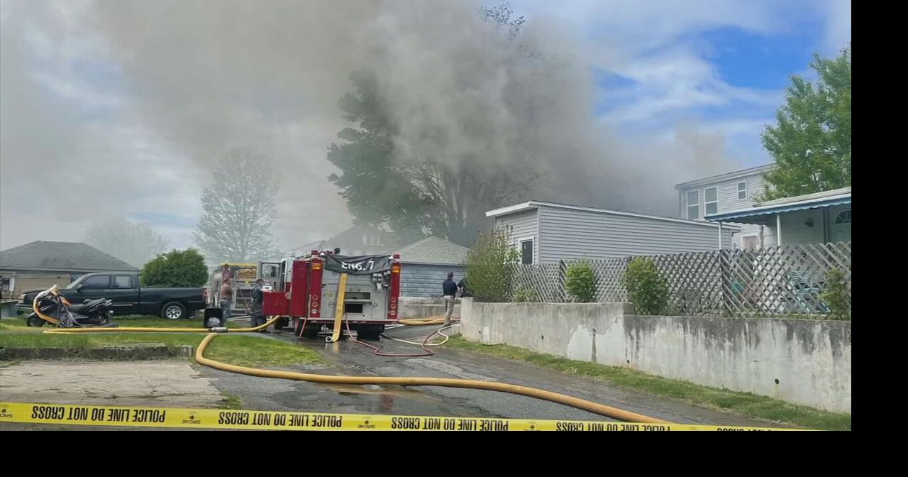 Crews battle fire in Phillipsburg | Regional | wfmz.com