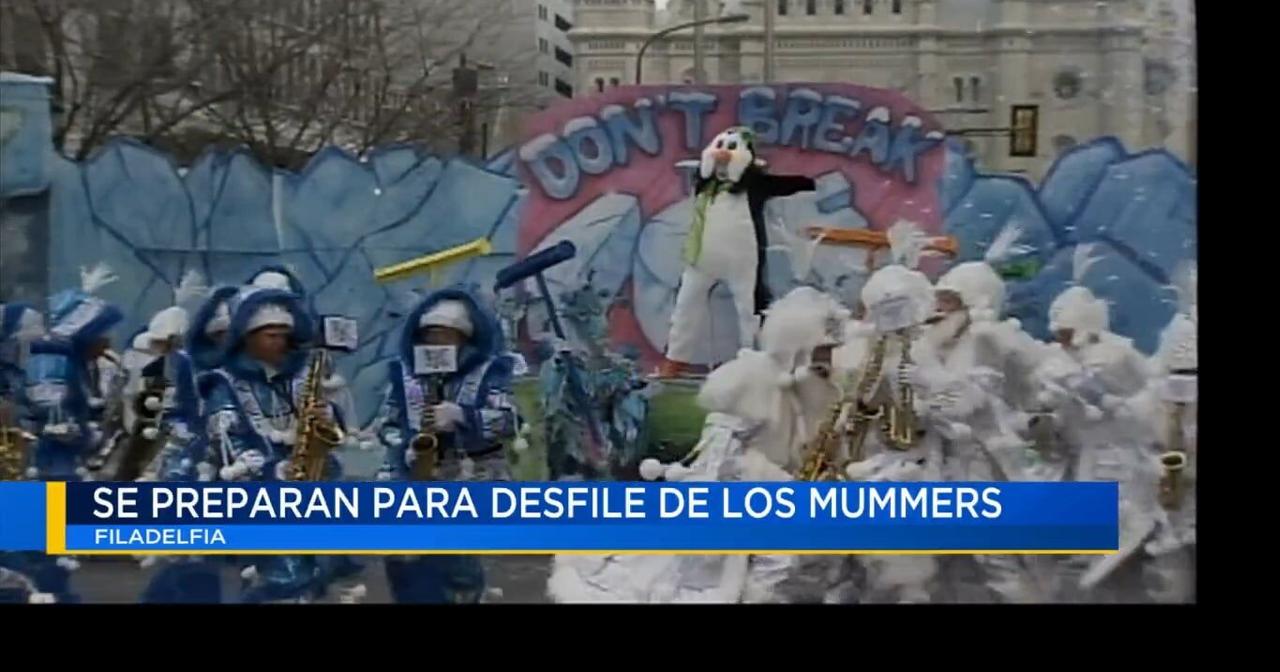 Se preparan para desfile de Los Mummers | Noticias | wfmz.com