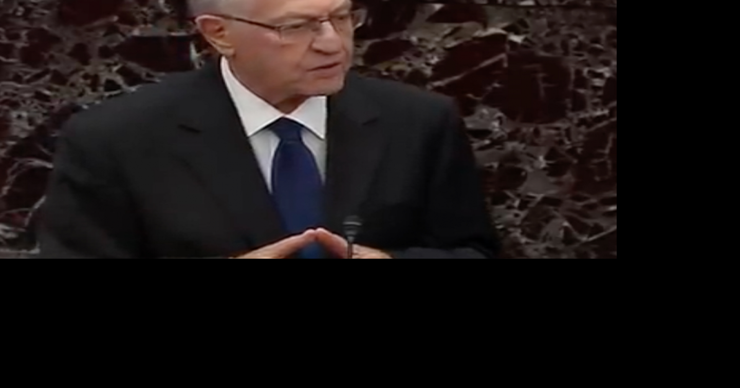 Profile in First Amendment Courage: Alan Dershowitz — 2026 Samizdat ...