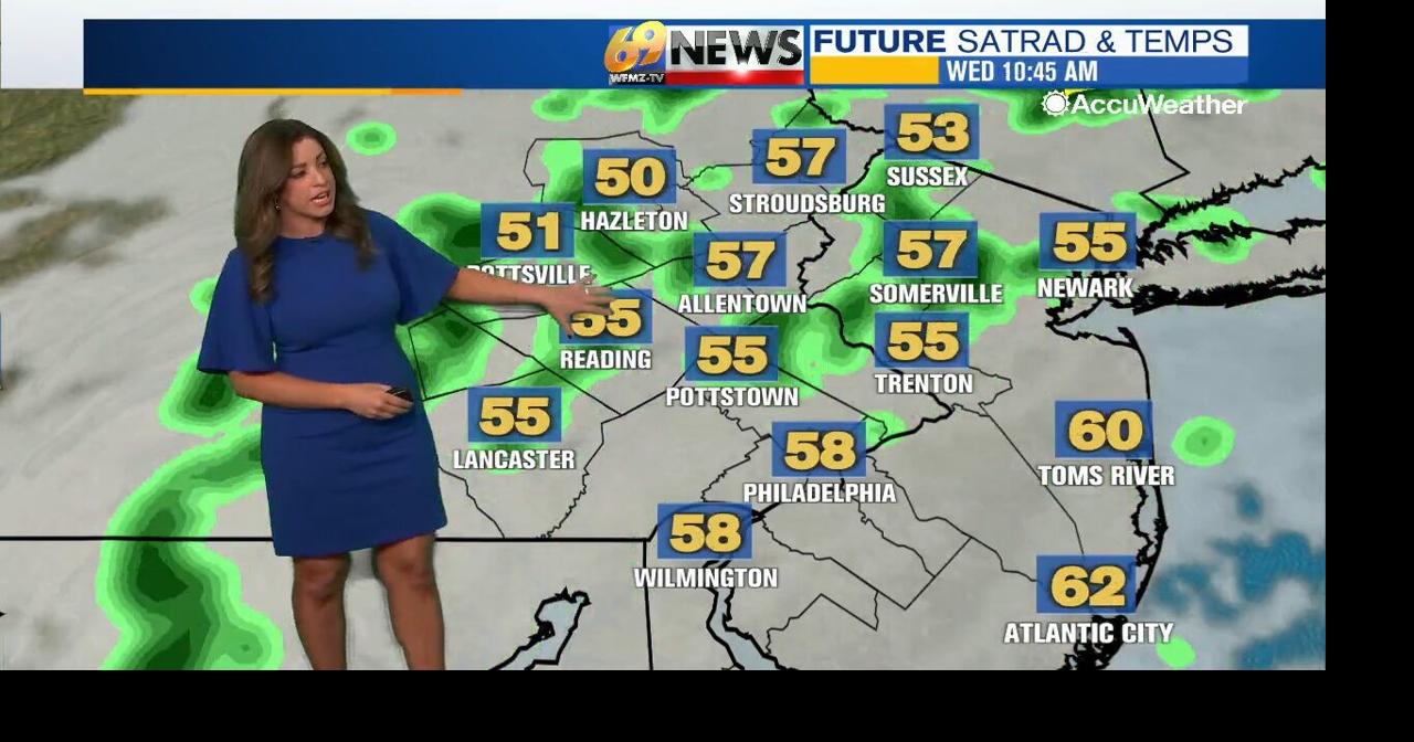 Breezy and cool with some leftover rain Wednesday, but turning warmer ...