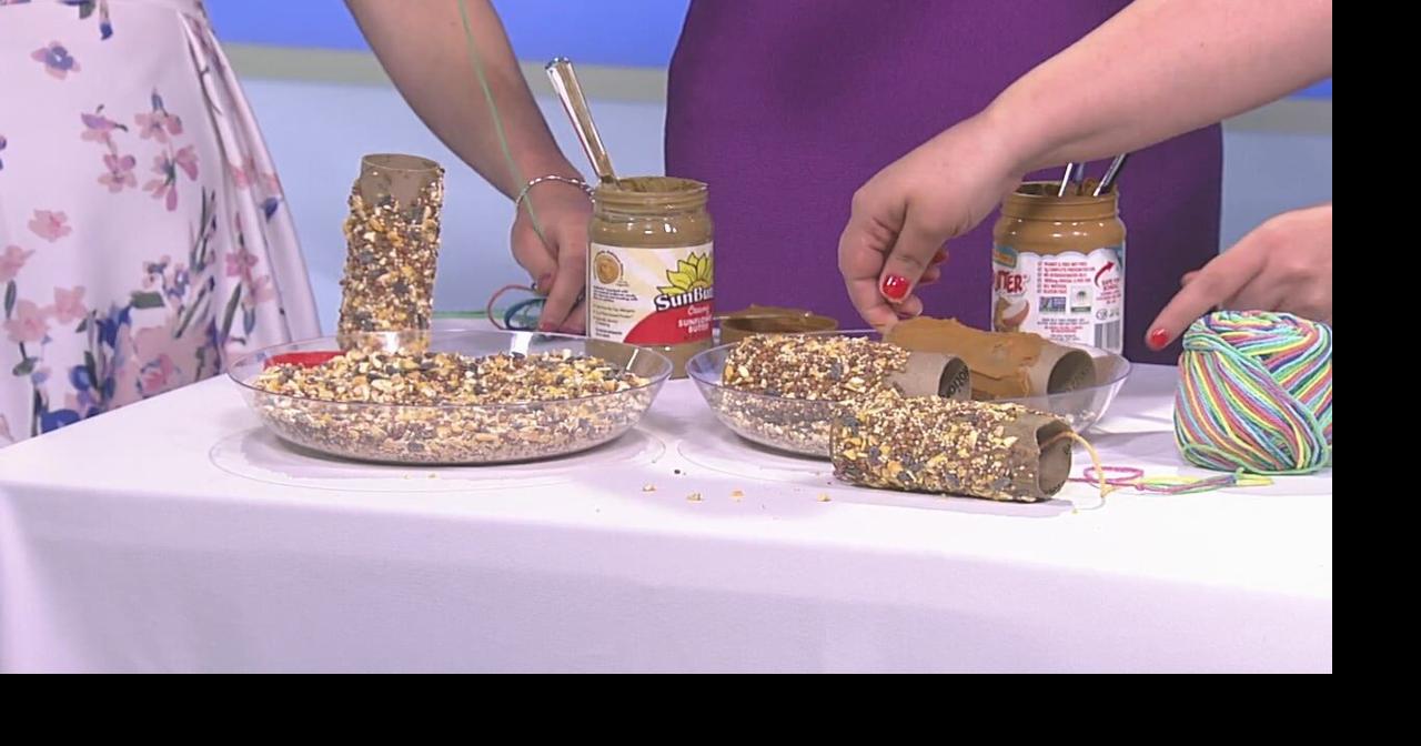 Fun Earth Day bird feeder craft to make at home | 69News at Sunrise ...