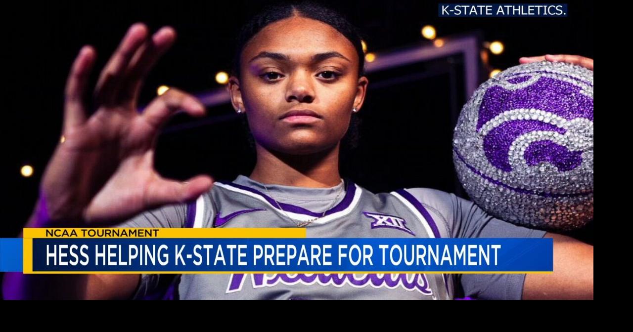 Alexis Hess getting a taste of March Madness with Kansas State | Sports ...
