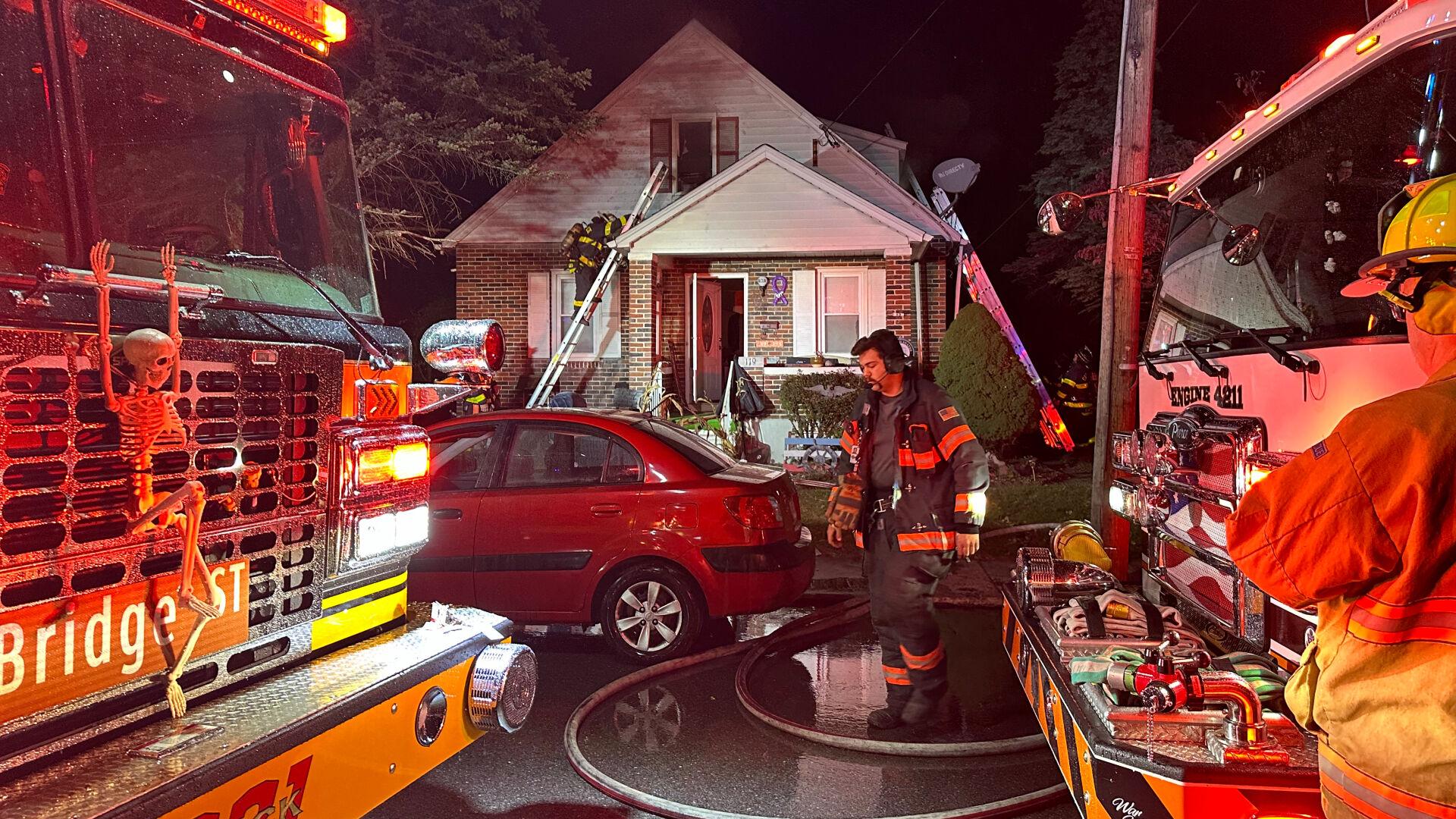 Residents escape Coplay house fire | Northern Lehigh County | wfmz.com