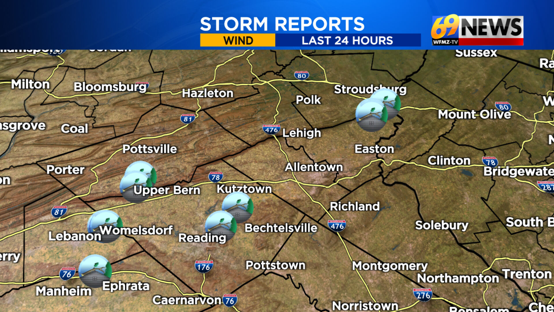 Severe storms sweep through area, including confirmed tornado touchdown ...