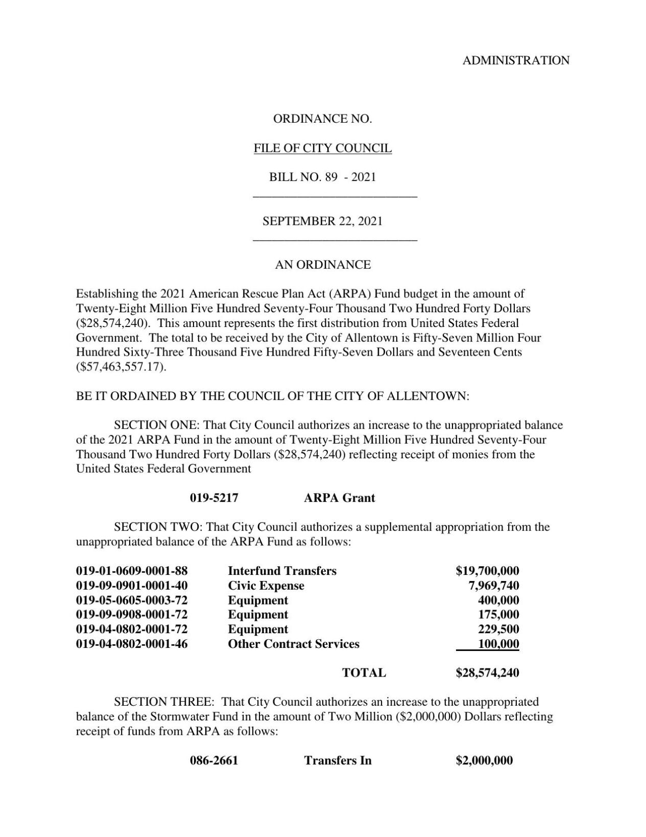 Bill 89 | | wfmz.com