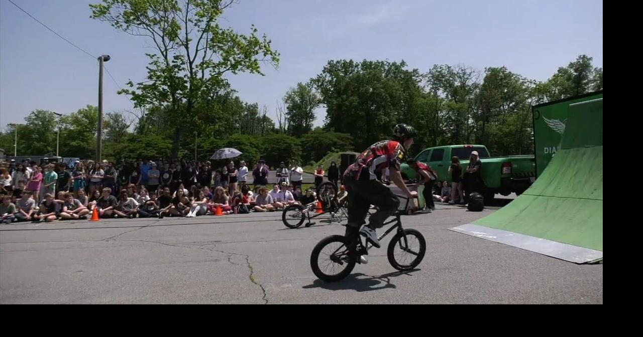 BMX stunt show at Quakertown Middle School aims to teach students about ...