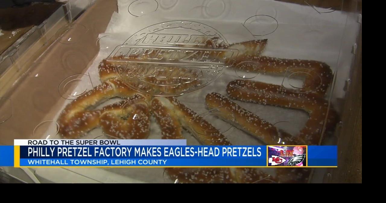 Philly Pretzel Factory in Whitehall makes Eagles-head pretzels ...