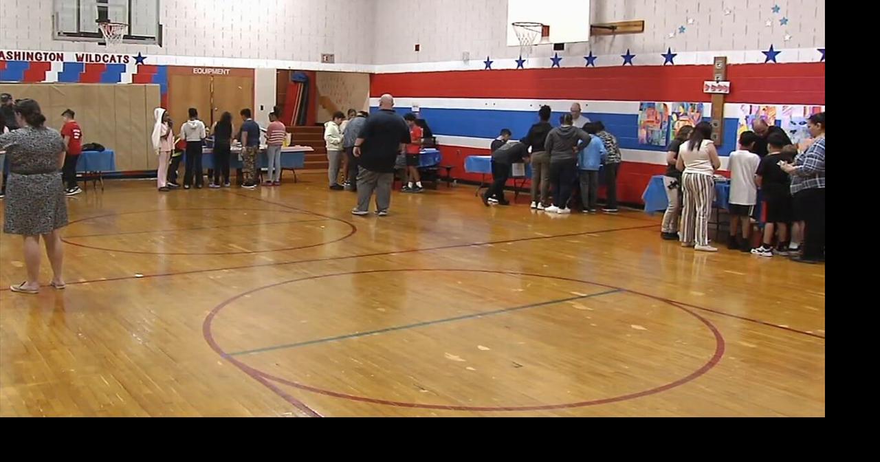 Police, firefighters among professionals at Allentown elementary school ...