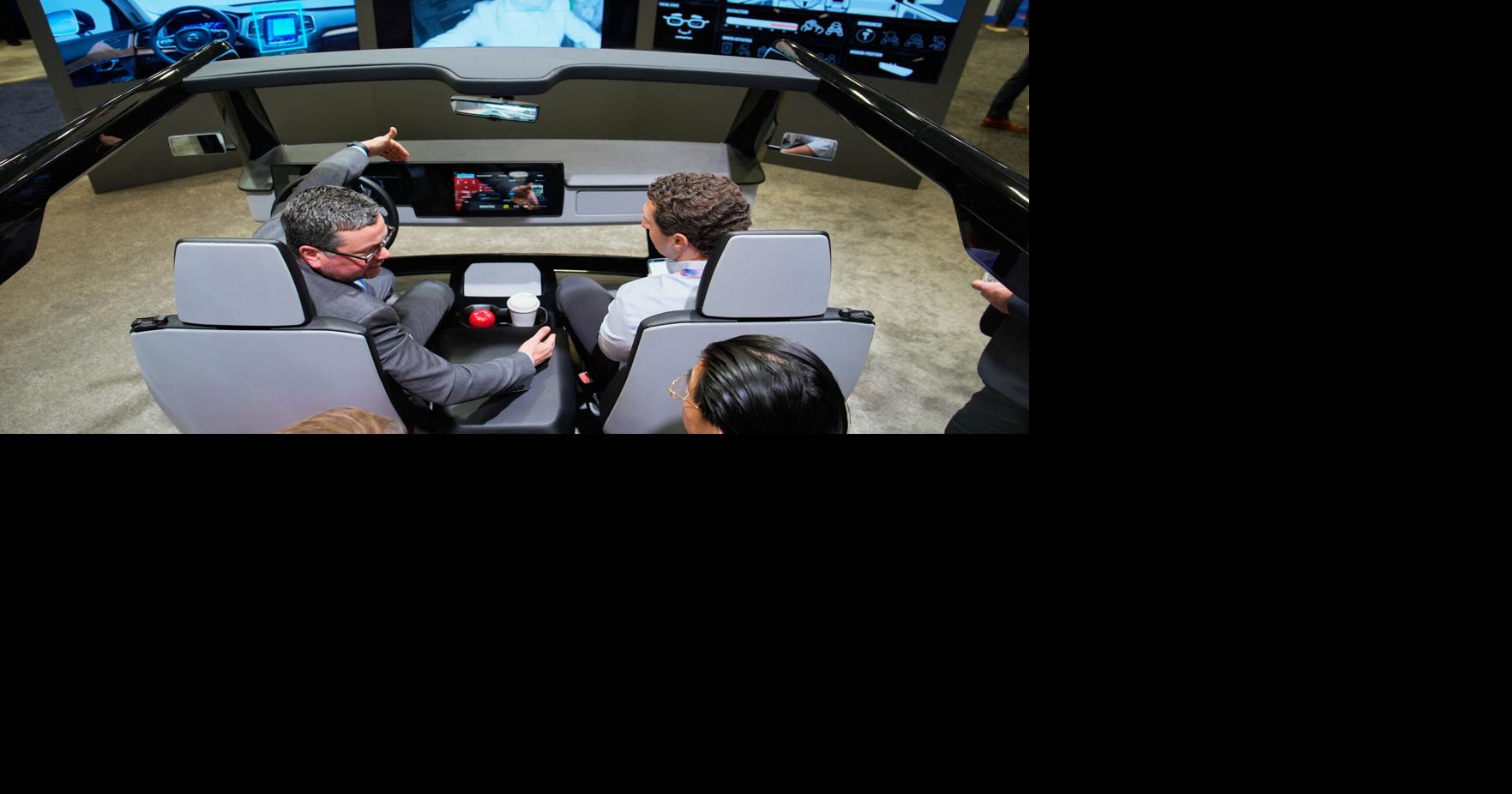 At CES, auto and tech companies transform cars into proactive ...