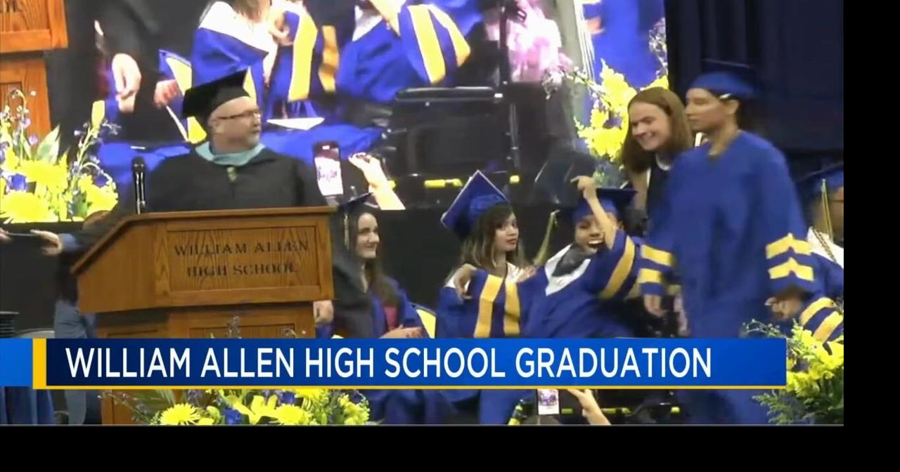 Allen High School students walk the stage for graduation | Lehigh ...