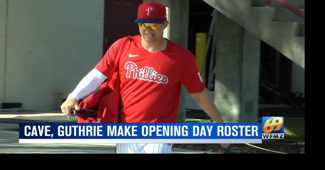 Jake Cave and Dalton Guthrie will break camp with the Phillies for ...