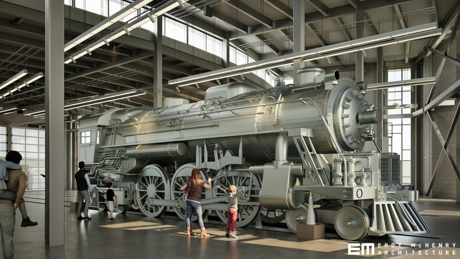 PHOTOS: Railroad Museum of Pa.'s roundhouse groundbreaking, renderings ...