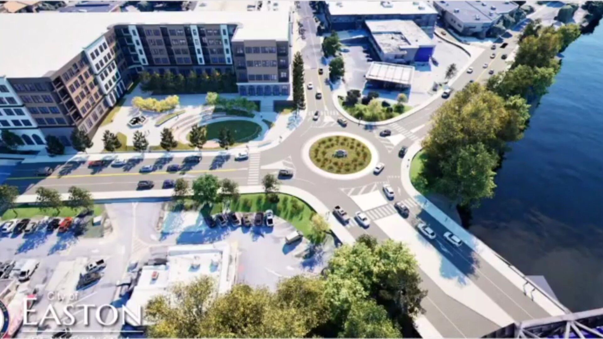 Easton's 'Safe Streets' proposal considers creating roundabout at Larry ...