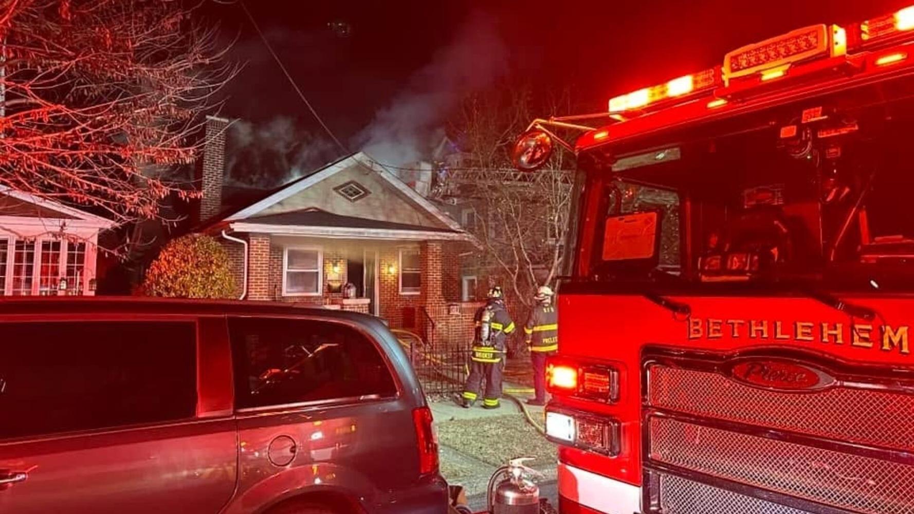 Early morning fire in Bethlehem calls 2nd alarm | Bethlehem Area | wfmz.com