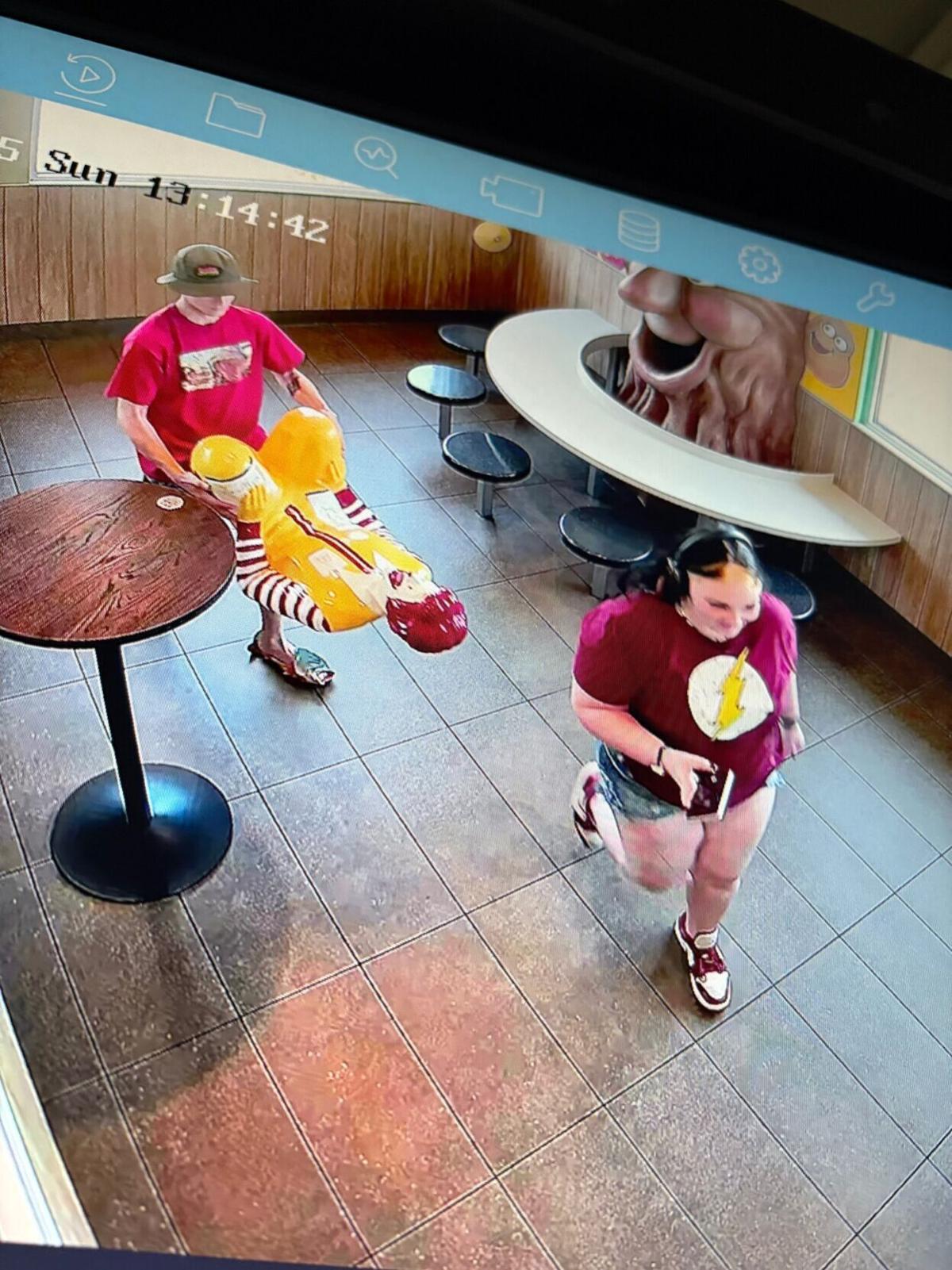 Ronald McDonald statue stolen from McDonald's restaurant in Carbon Co ...