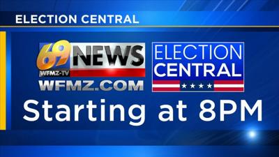 WFMZ-TV Election Central coverage starts at 8 p.m. | | wfmz.com