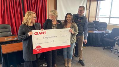 Giant donates over $13,000 to Reading School District to fight food ...