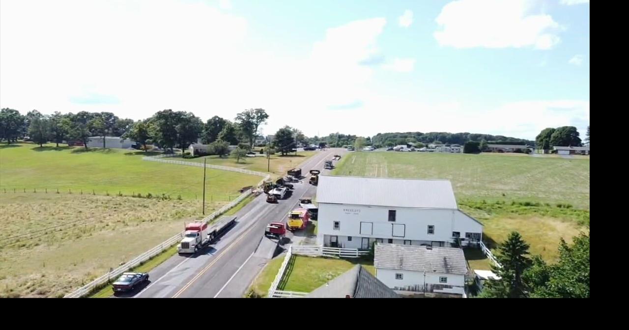 Stretch of Route 100 closed in Lowhill Twp. after tractor trailer fire ...