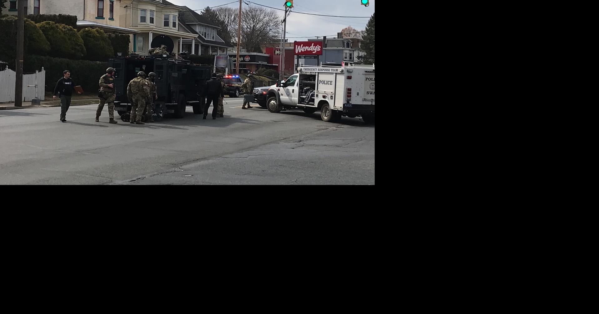 Police SWAT team descends on busy section of Reading for incident in ...