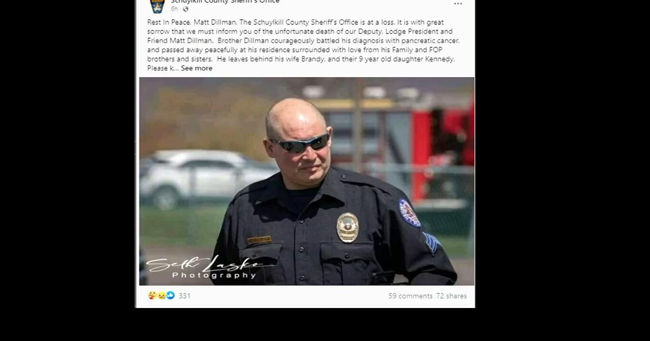 Schuylkill County sheriff's deputy dies after battle with cancer ...