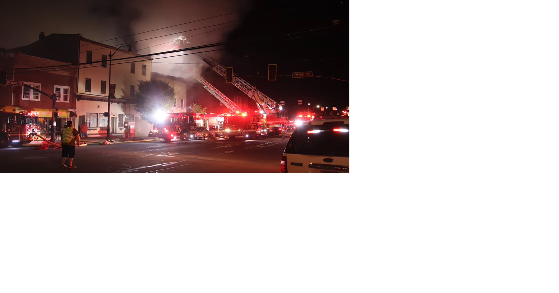 Fire broke out in mixed-use building in Hazleton | Poconos and Coal ...