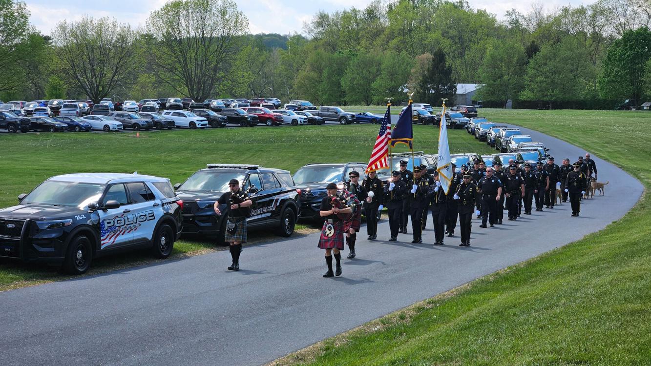Berks police union holds memorial service in Bern Twp., honors officers ...