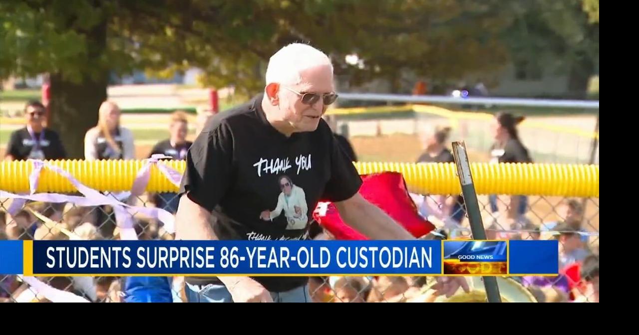 'A very giving individual': Elementary school makes custodian's 86th ...