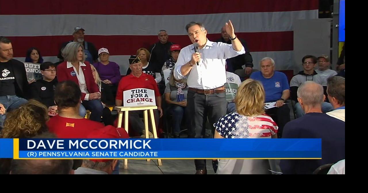 PA Senate candidate Dave McCormick hosts events in Bethlehem ...