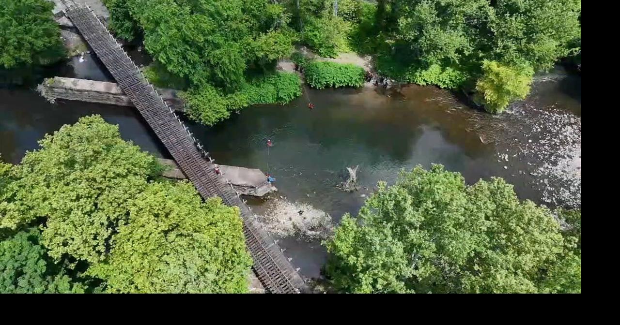 Teen dead after jumping off trestle into Jordan Creek, officials say ...