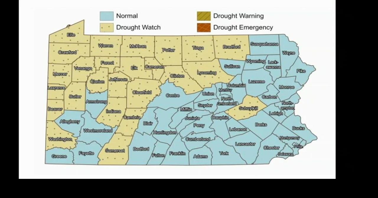 'Abnormally dry' conditions in LV causing concern for home, landowners ...