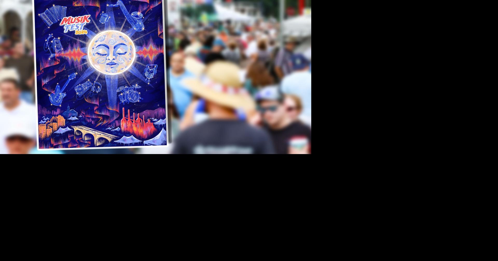 Musikfest poster artist continues to showcase work in South Bethlehem ...