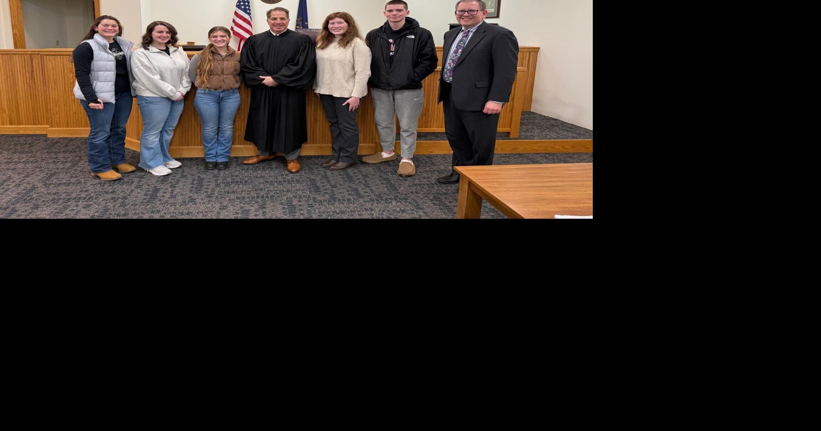 Indiana Area law class observes mock hearing | State | wfmz.com