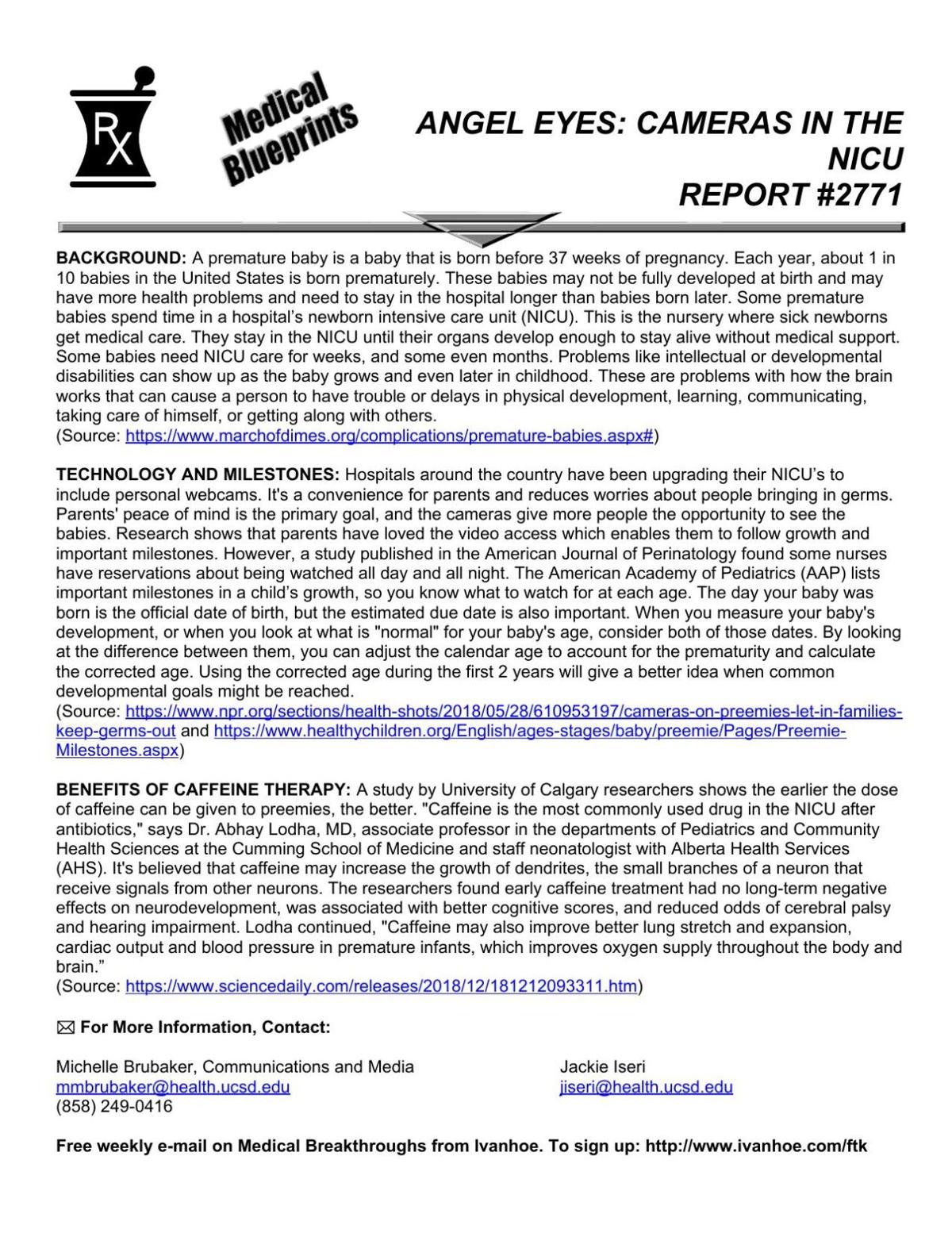 Health Beat: Angel eyes: Cameras in the NICU | Health Beat | wfmz.com