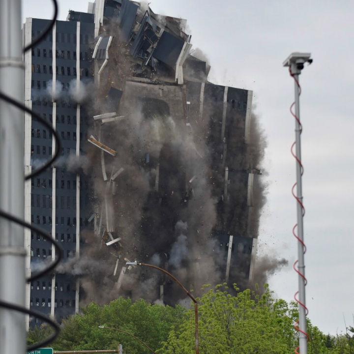 martin tower implosion