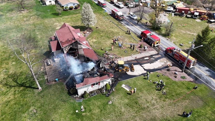 Flames tear through Washington Twp. home | Northern Lehigh County ...