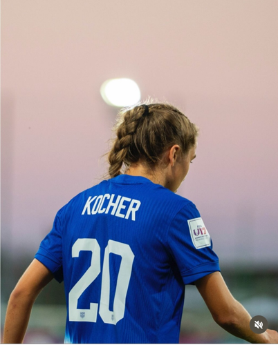 Allentown's Ellie Kocher scores for the US U-17 women's national team ...