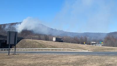 Crews battle Muhlenberg Township brush fire | Berks Regional News ...