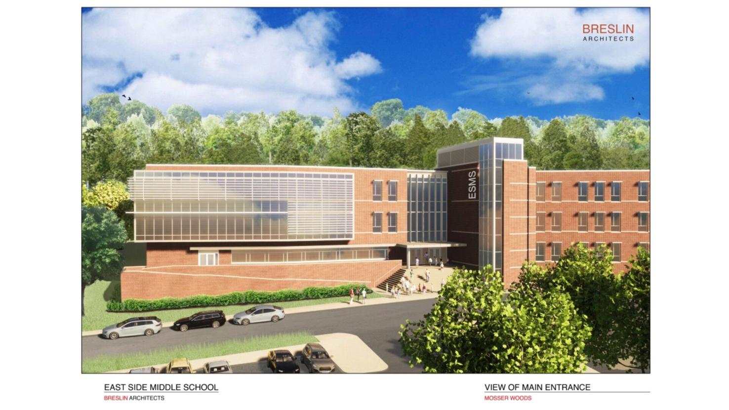 Designs revealed for new East Side Middle School in ASD | Lehigh Valley ...