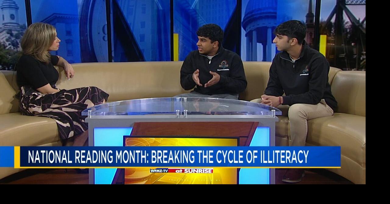 Local students work to combat illiteracy in India | 69News at Sunrise ...