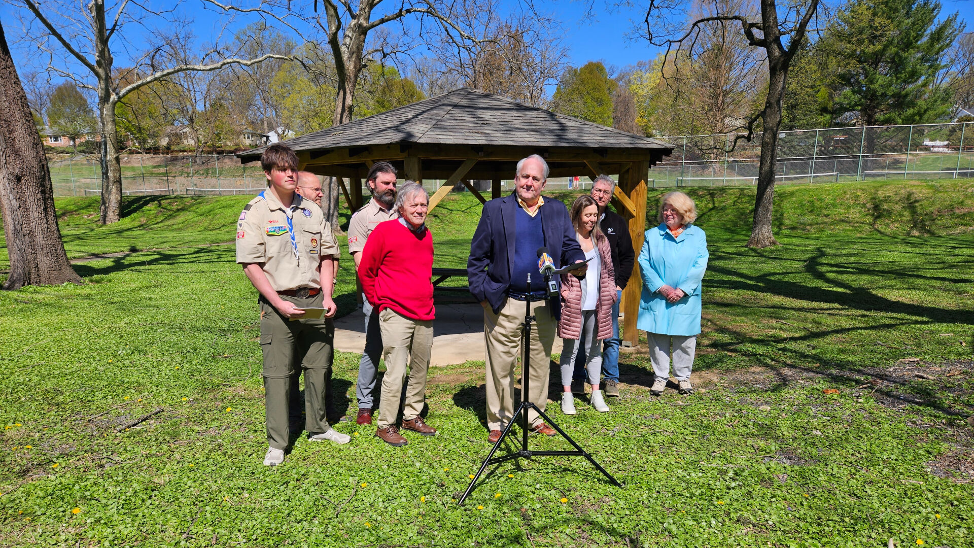 Scout recognized for upgrading gazebo as part of Eagle Scout project in ...