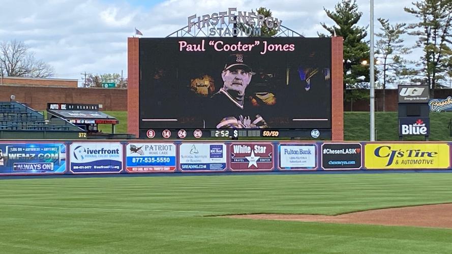 Reading baseball fans remembering Paul 'Cooter' Jones | Berks Regional ...