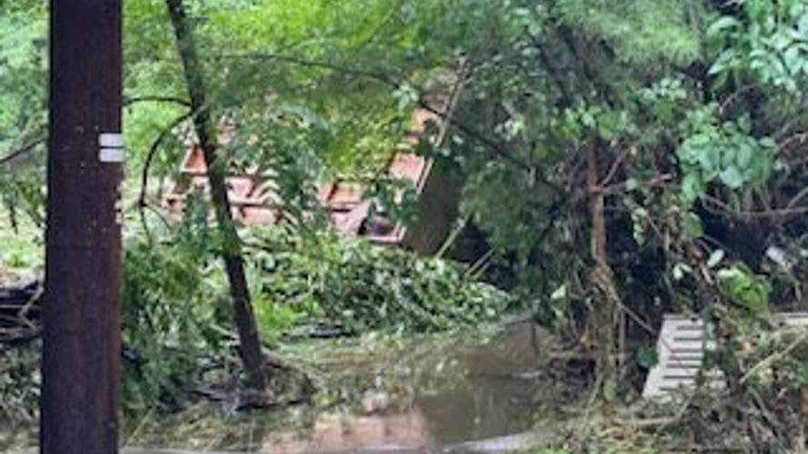 Heavy rain causes flooding in Bushkill Park in Forks Twp. | Lehigh ...
