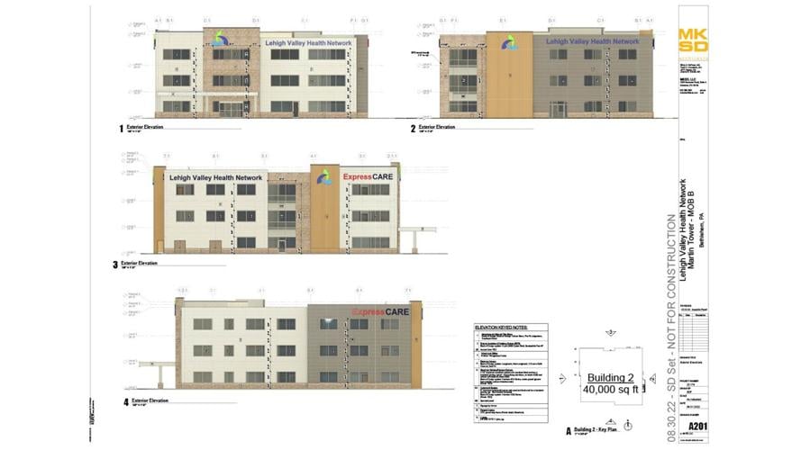 Former Martin Tower site to include 2 new LVHN medical buildings ...