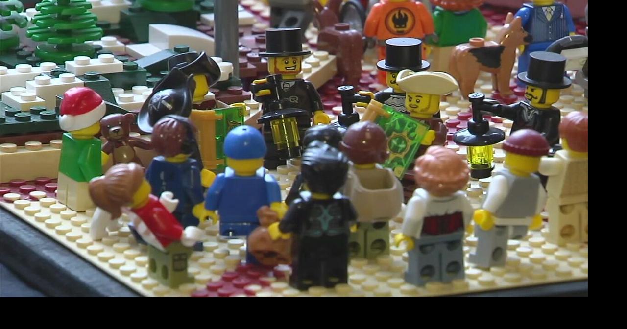 City made of Lego bricks, 'Brick Easton' display now includes Winter ...
