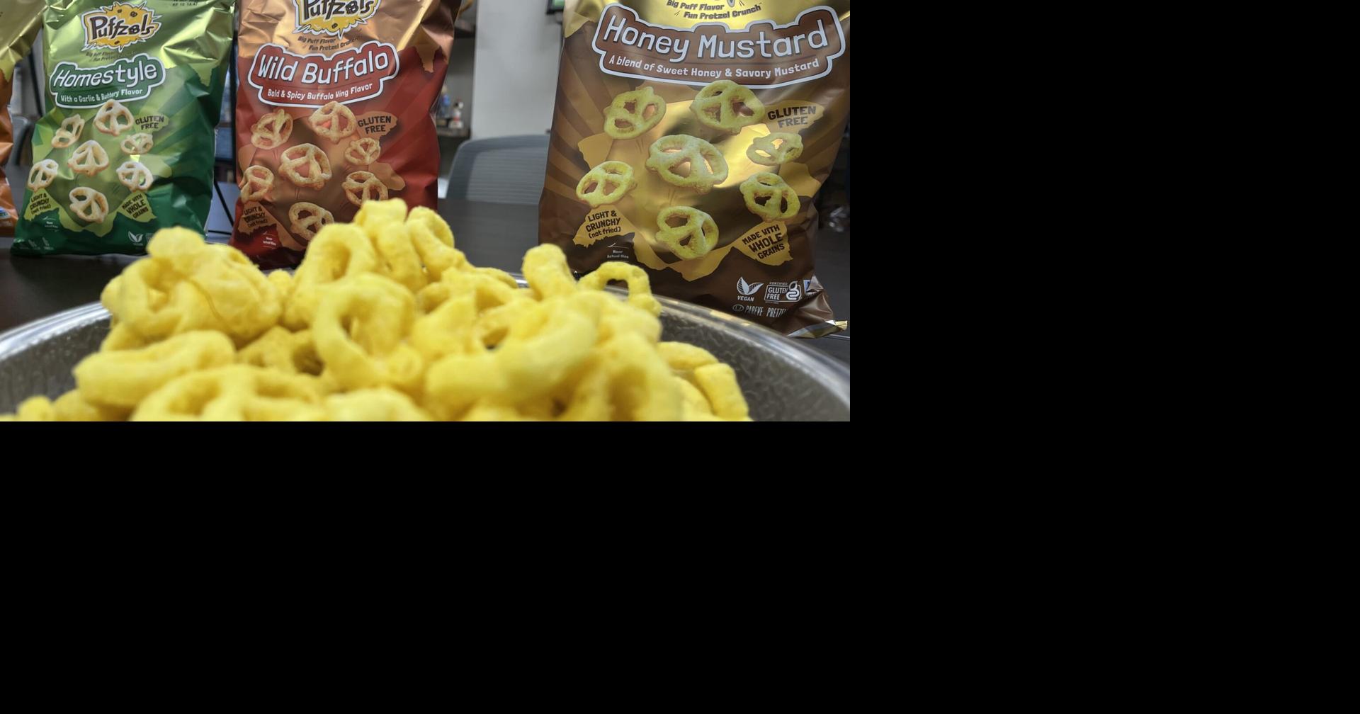 'Kind of like a cheese curl': Unique Snacks unveils Puffzels | Berks ...
