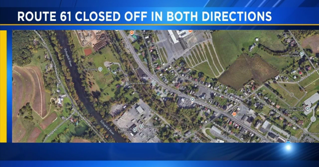 Crash closes stretch of Route 61 in Berks | Berks Regional News | wfmz.com