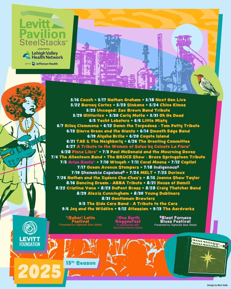 SteelStacks reveals free outdoor concert series lineup | Lehigh Valley ...