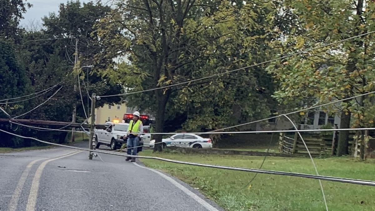 Hundreds lose electricity as result of downed poles, wires | Berks ...